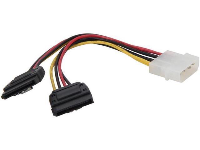 Click here for Vszerda 6 inch Molex 4-pin Male to 2 x SATA Power... prices
