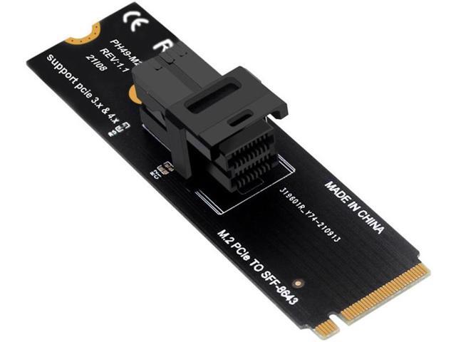 Click here for M-Key NVMe M.2 to SFF-8643 Adapter Expansion Card... prices
