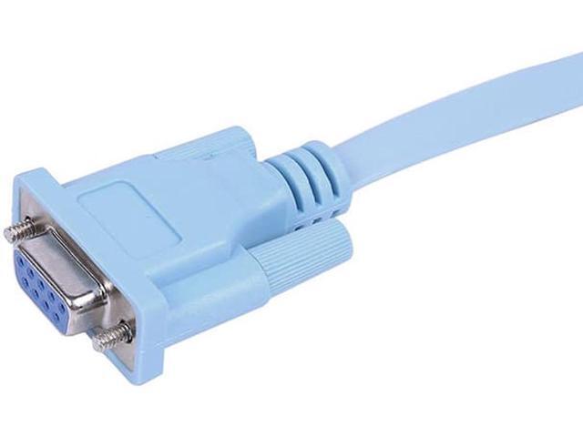 Click here for 6FT 9-Pin DB9 Serial RS232 Port to RJ45 Rollover C... prices