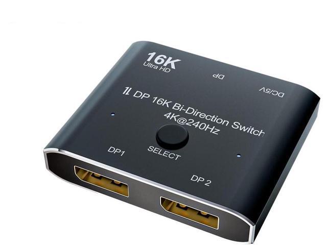 Click here for 16K@60Hz DP 2x1 Bi-Direction Switch DisplayPort-co... prices