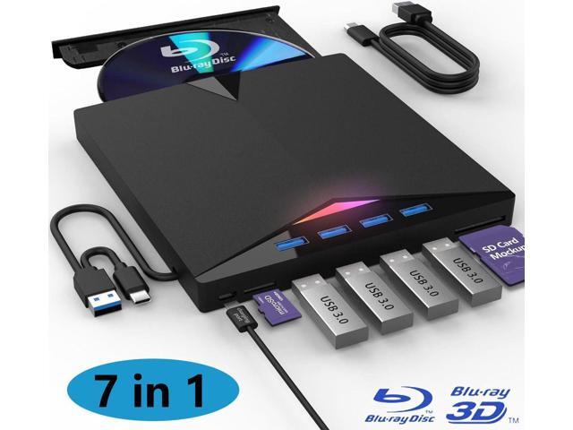 Click here for External Blu ray Drive  [7-in-1] External CD/DVD D... prices