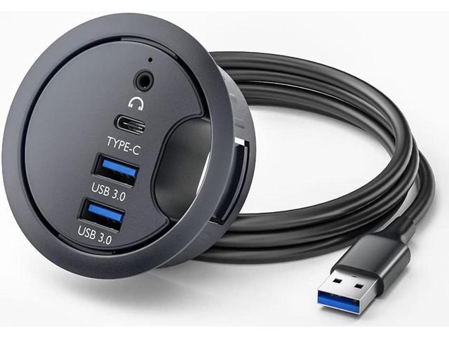 Click here for Desk Grommet USB 3.0 Hub with 2x Type-A (USB 3.0)... prices