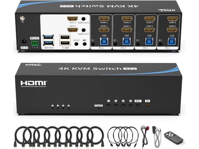 Click here for Real Seamless Switching USB 3.0 HDMI KVM Switch Du... prices
