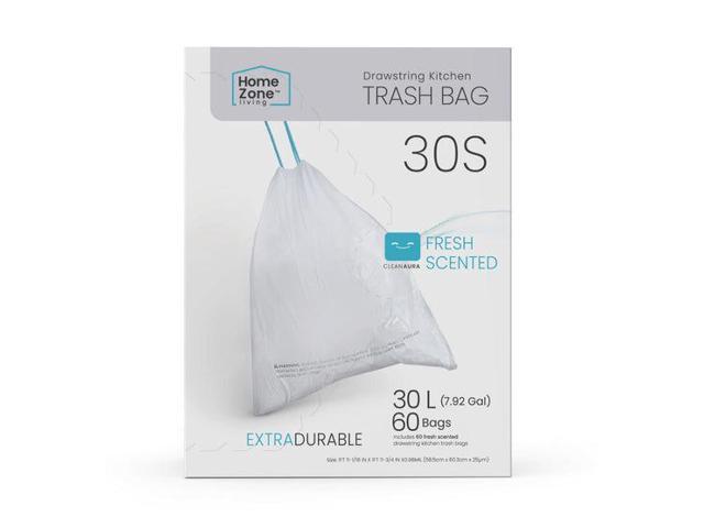 Click here for Home Zone Living 8 Gallon Kitchen Trash Bags with... prices