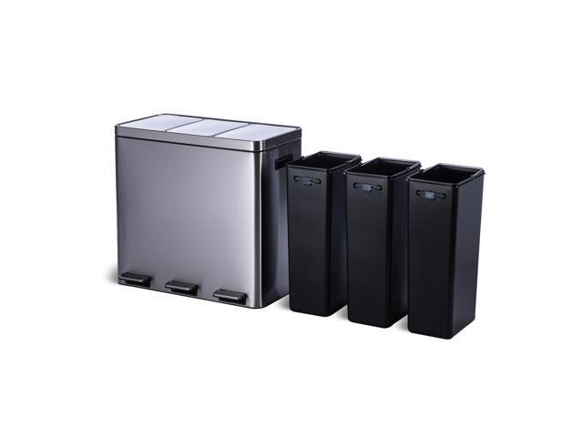 Click here for Home Zone Living 16 Gallon Kitchen Trash Can for R... prices