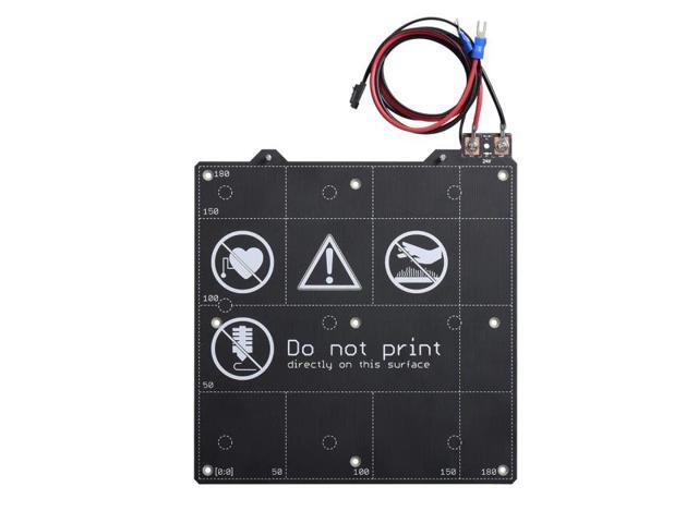 Click here for Magnetic Heatbed Steel Sheet 202x186x2mm 24V For P... prices