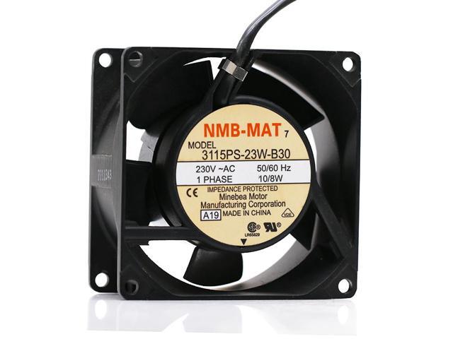 Click here for NMB-MAT 80mm 8cm AC Fan 3115PS-23W-B30 8038 230V H... prices