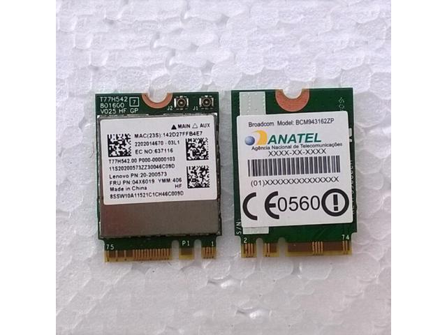 Click here for Broadcom 1x1ac+BT4.0 M.2 Combo Card For Lenovo G40... prices