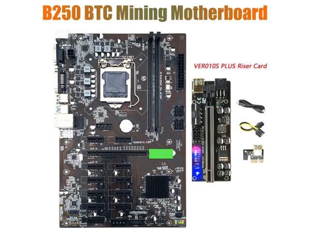 Click here for BTC B250 Mining Motherboard with VER010S PLUS Rise... prices