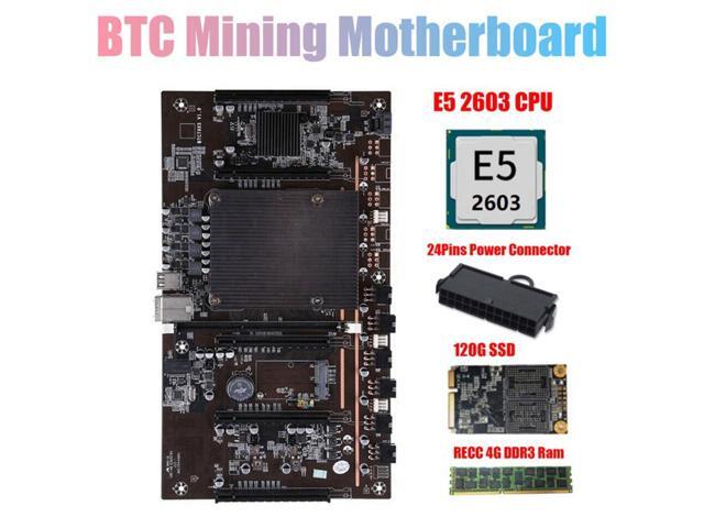 Click here for X79 H61 BTC Miner Motherboard with E5 2603 CPU+REC... prices