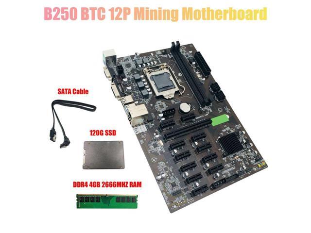 Click here for B250 BTC Mining Motherboard with SATA 120G SSD+DDR... prices