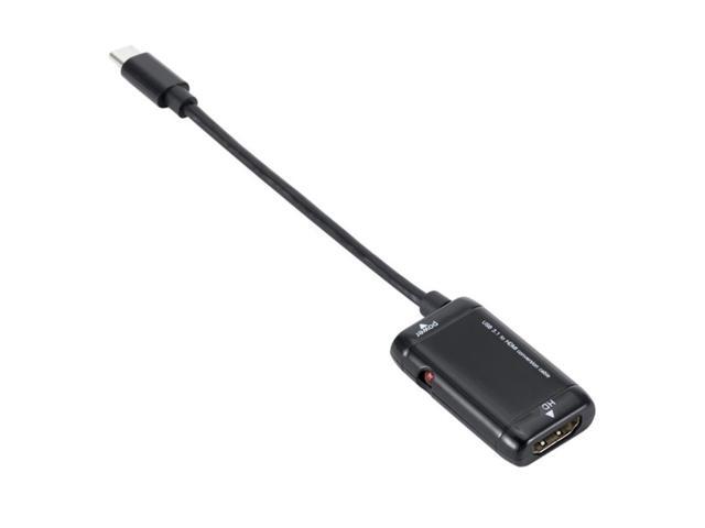 Click here for Black USB-C Type C To HDMI-compatible Adapter USB... prices