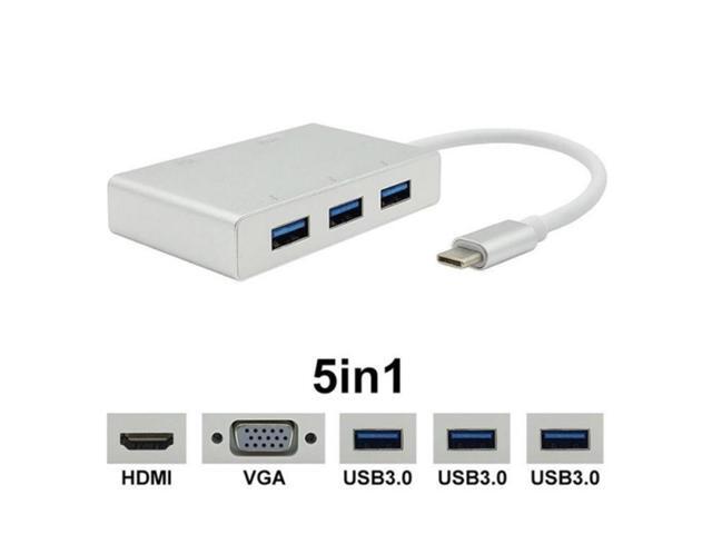 Click here for USB C Type C To HDMI-compatible VGA USB3.0 Adapter... prices