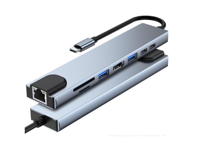 Click here for USB C HUB Type-C Docking Station 8-In-1 HDMI-Compa... prices