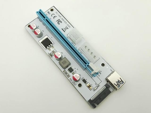 Click here for 3 in 1 4pin molex pci-e riser 008 card 6pin riser... prices