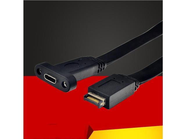 Click here for 50cm USB 3.1 Front Panel Header Type-E to USB-C Ty... prices