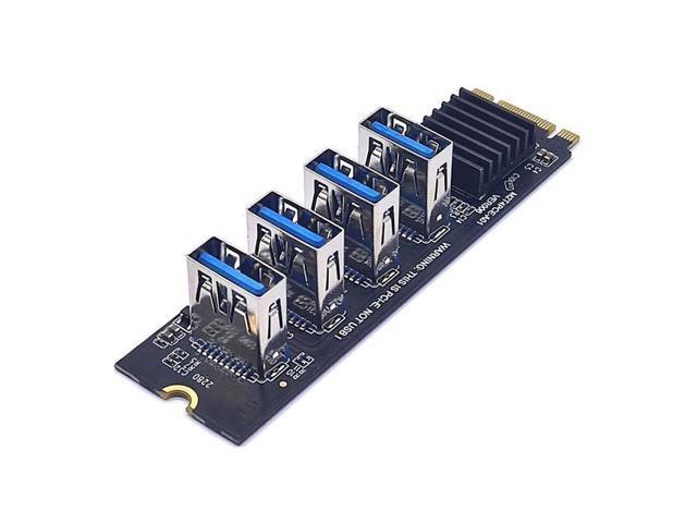 Click here for Riser Card M.2 NVME to USB3.0 PCIE X16 1 to 4 PCI... prices
