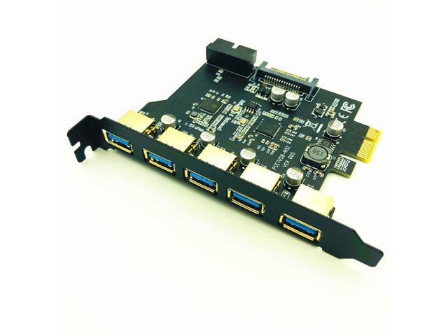 Click here for Super Speed PCI-E to USB 3.0 19-Pin 5 Port PCI Exp... prices