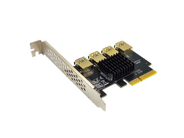 Click here for PCI-E 1 To 4 PCI Express 16X Slot Riser Card PCI-E... prices
