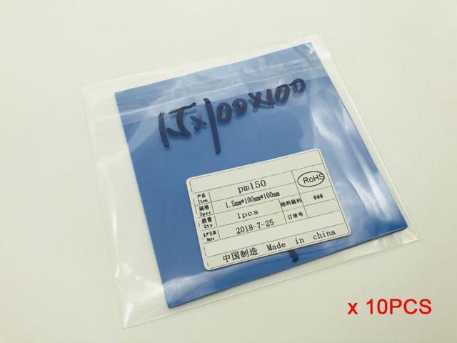 Click here for 10PCS 100mm*100mm*1.5mm Thermal Pad GPU CPU Heatsi... prices