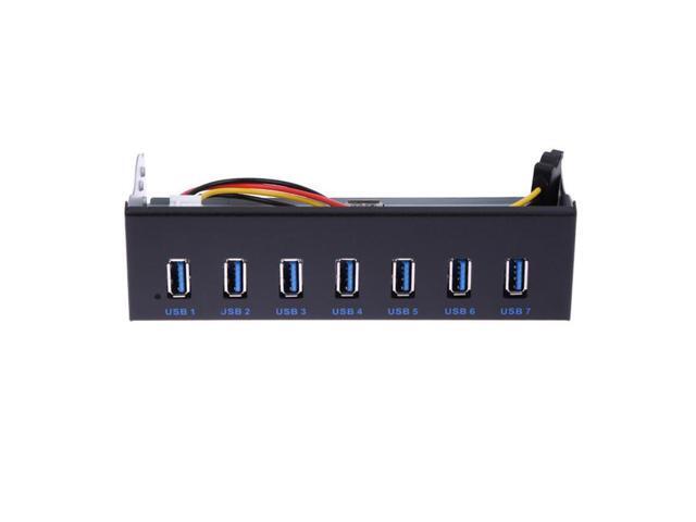 Click here for 7 Ports USB 3.0 Hub 5Gbps 5.25 CD-ROM Drive Bay CD... prices