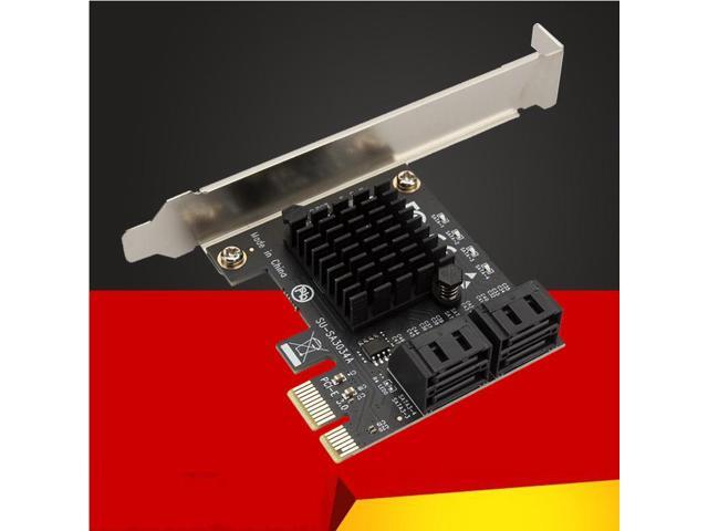 Click here for Chia Mining Riser PCIe to 4 Port SATA 3.0 6Gbps SS... prices