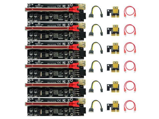 Click here for 6PCS PCIE Riser 009S Plus Video Card Extension Cab... prices