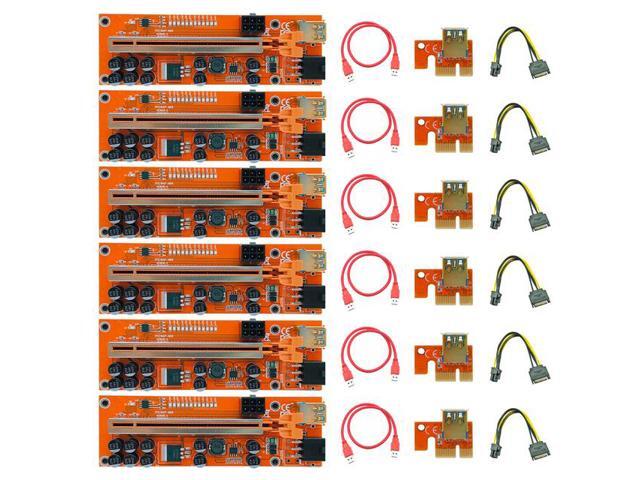 Click here for 6PCS PCIE Riser 010 010X VER010X USB 3.0 PCI Expre... prices