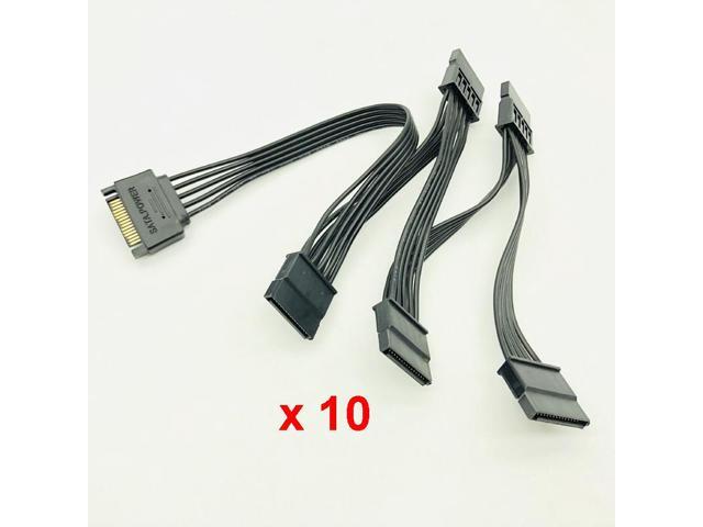 Click here for 10PCS SATA Power Cable for HDD 15Pin SATA male to... prices