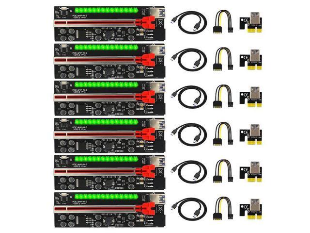 Click here for 6 PCS PCIE Riser VER12 Pro Cabo Riser PCI Express... prices