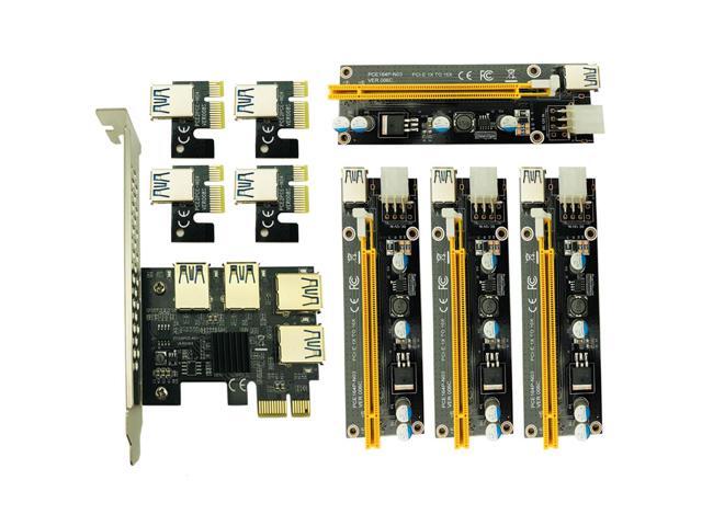 Click here for PCI-E riser PCI Express 1X to 16X Riser Card 1 to... prices
