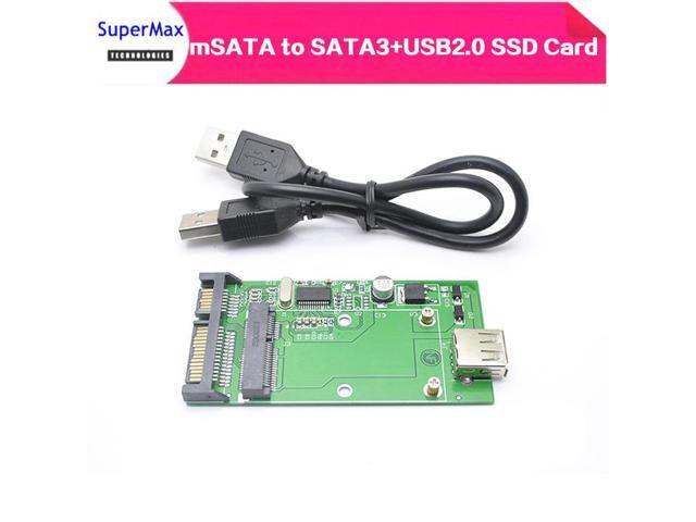 Click here for Adaptateur de disque dur SSD mSATA vers SATA3 + US... prices