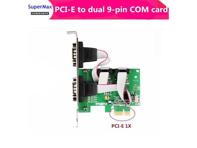Click here for Carte PCI série PCI-E à double 9 broches  2 ports... prices