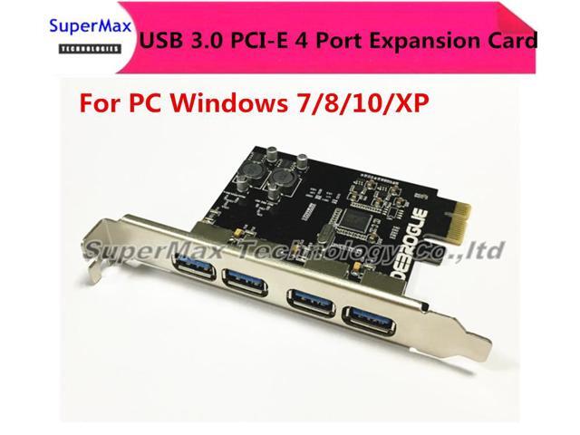 Click here for Carte dextension PCI-E 4 ports usb 3.0 Super rapid... prices