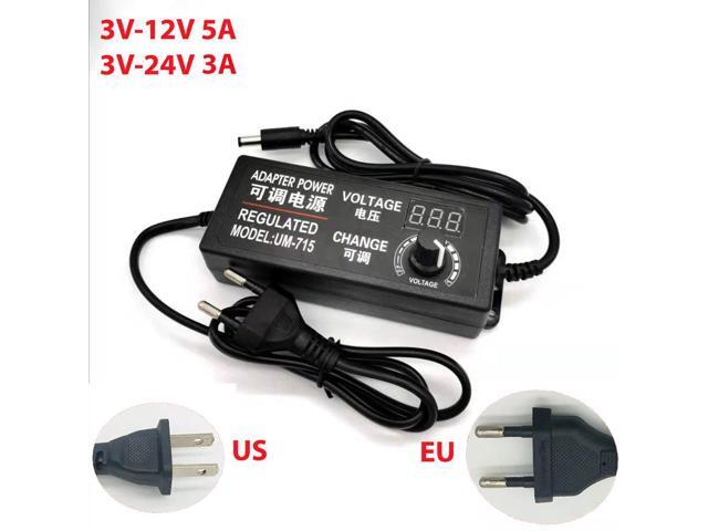 Click here for Adaptateur universel réglable AC à DC 3V-12V 3V-24... prices