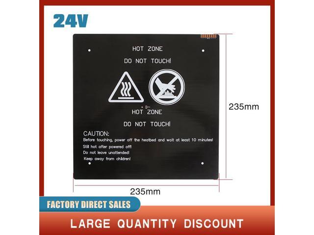 Click here for 235*235*3.0mm 3D Printer Parts 1PCS black MK3 hotb... prices