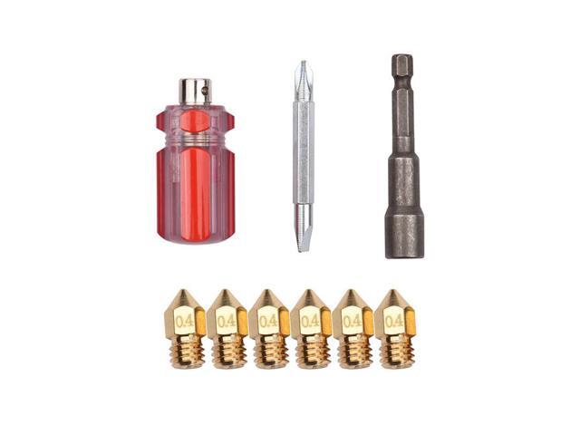 Click here for 3D Printer Nozzle Change Kits 0.4mm Brass Copper N... prices