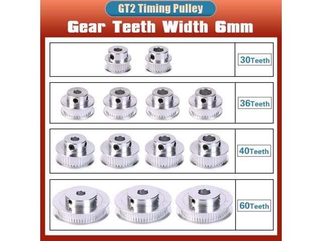 Click here for 2GT GT2 Timing Pulley 30 36 40 60 Tooth Wheel Bore... prices