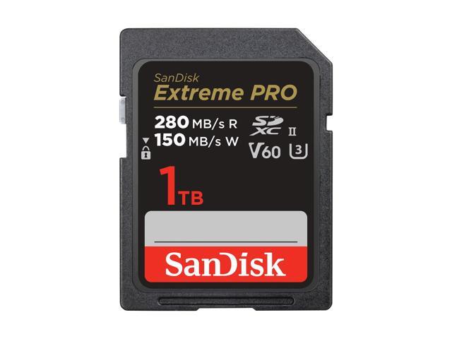 Click here for SanDisk 1TB Extreme PRO SDXC UHS-II Memory Card -... prices