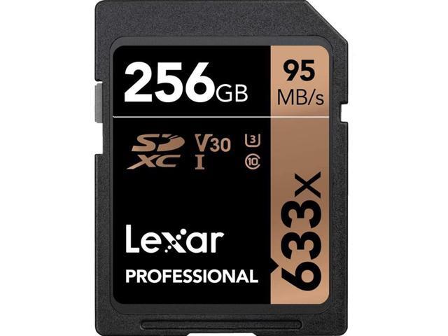 Click here for Lexar SDXC Card Professional 633x 256GB prices