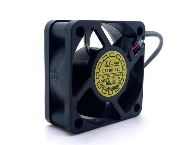 Click here for 50mm cooling fan D50bh-12c 5020 12V double ball hi... prices