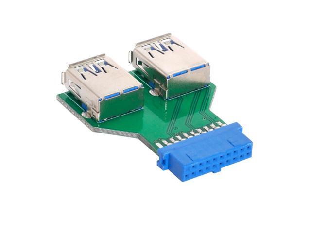 Click here for PCBA Slot Adapter Dual USB 3.0 A Type Female to Mo... prices