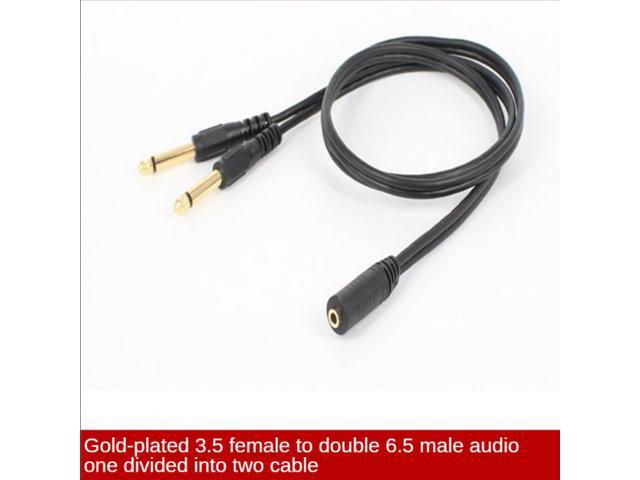 Click here for 3.5mm Stereo Double Track Male To 6.35mm Male Mono... prices