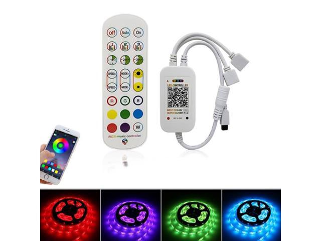 Click here for DC5V-24V Bluetooth Music RGB Led Controller Dual S... prices