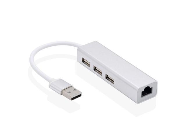 Click here for 3 Ports USB2.0 HUB Type C To Ethernet LAN RJ45 Net... prices
