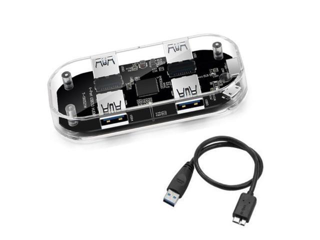 Click here for Transparent Fashion Heavey Duty 4 Ports USB 3.0 Hu... prices