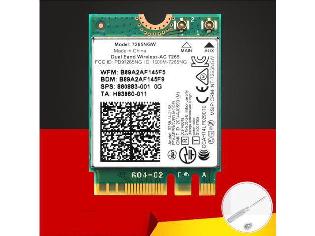 Click here for M.2 WiFi Adapter For Intel 7265NGW Dual Band Wirel... prices