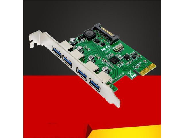 Click here for 4 Ports USB 3.0 PCIe PCI Express Expansion Card PC... prices