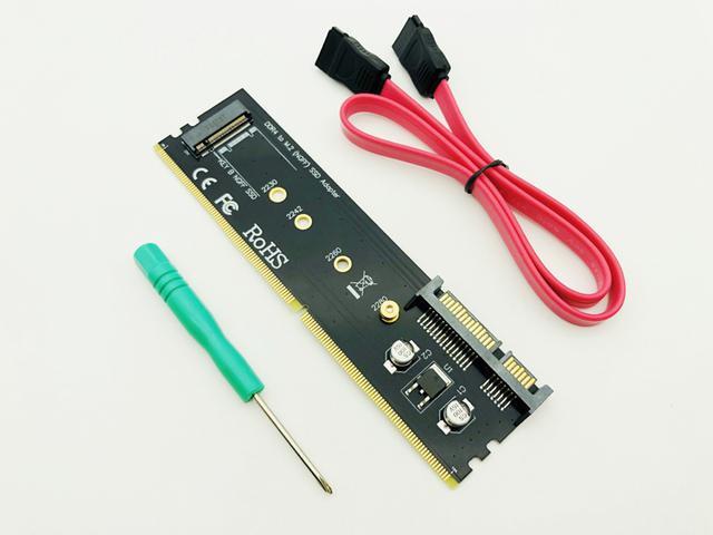 Click here for DDR to M.2 SSD Adapter Raiser Memory DDR4 Card Slo... prices