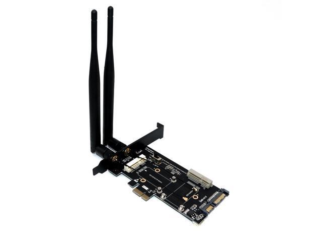 Click here for PCI-E WiFi Adapter Mini PCI-E to PCI-E Network Car... prices